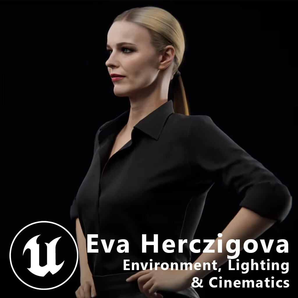 ArtStation - Eva Herczigova - Digital Supermodel