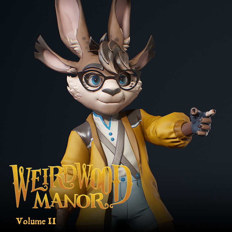 ArtStation - Bailey Brair - Weirdwood Manor Vol II