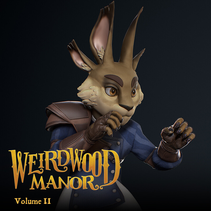 ArtStation - Male Enforcer - Weirdwood Manor Vol II