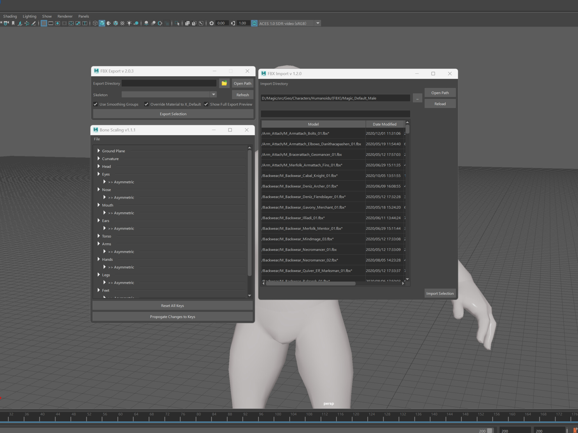 ArtStation - Character Tools Suite - Magic Legends