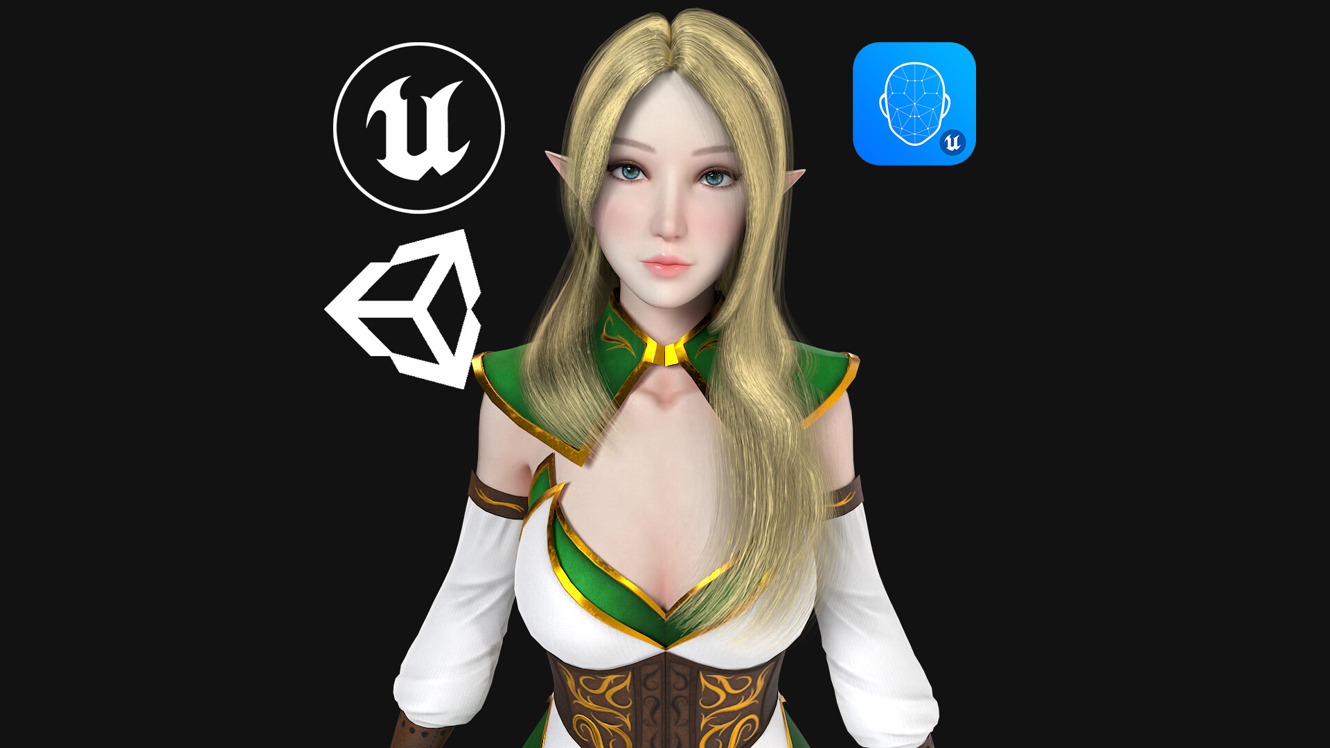 ArtStation - Archer Elf | GAME READY 3D CHARACTER