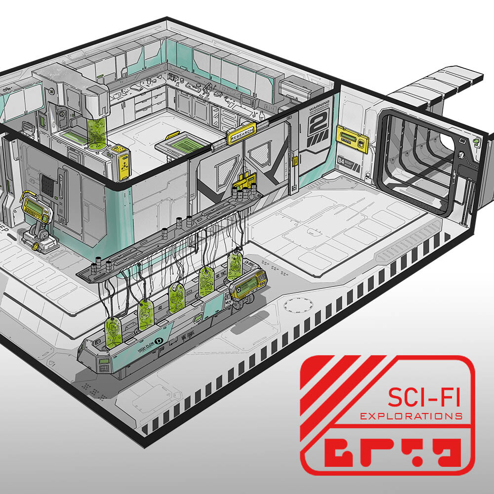 ArtStation - SCI-FI LAB