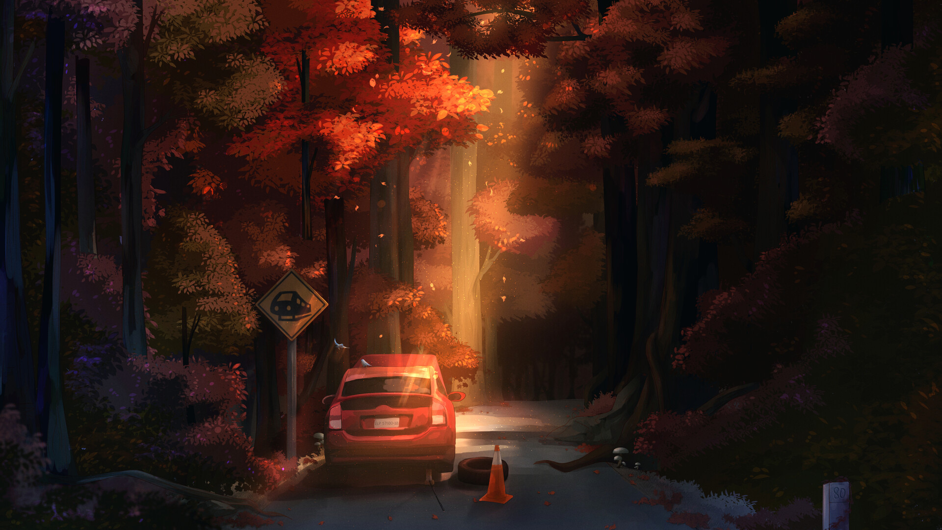 ArtStation - Red Forest