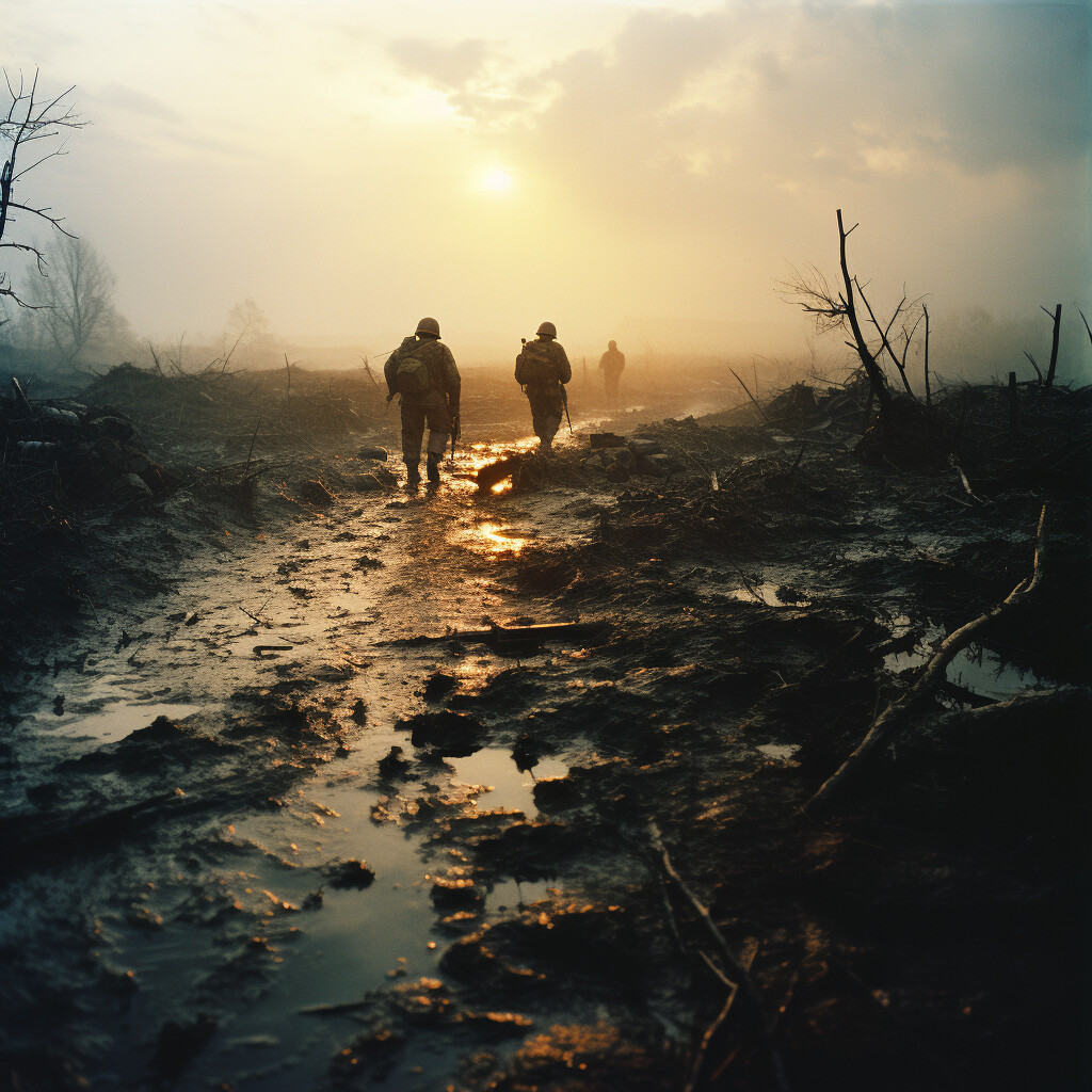 ArtStation - On The Battlefield