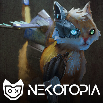 ArtStation - Falcon Cat