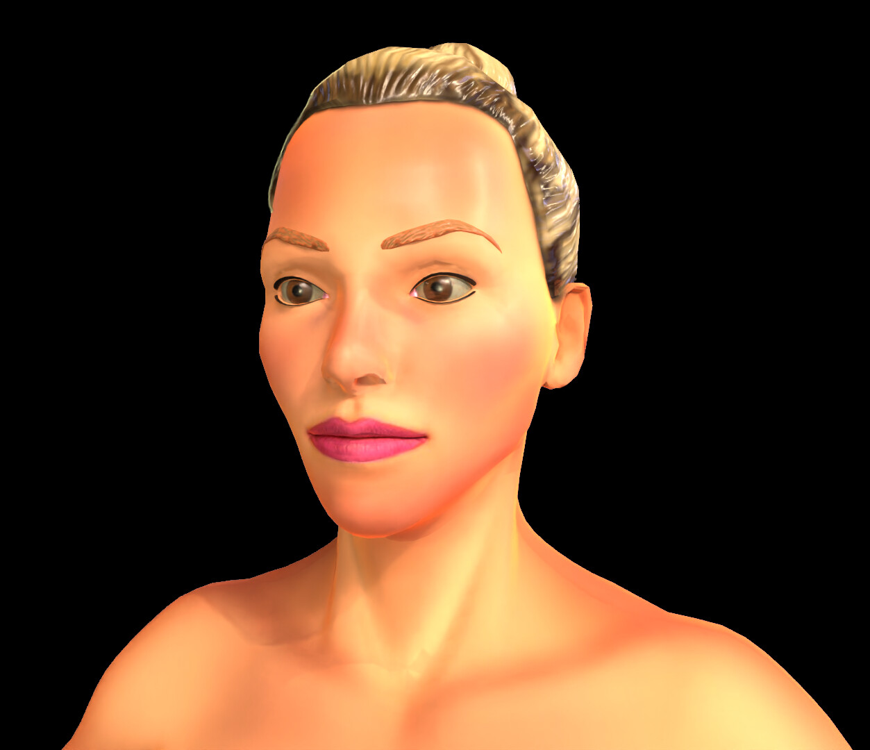 ArtStation - Female Bust/Anatomy practice