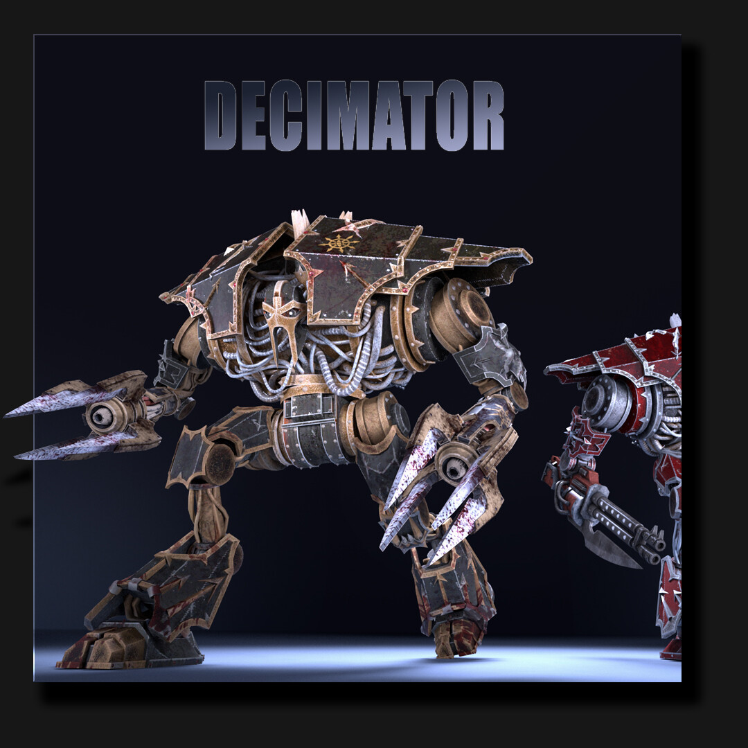 ArtStation - Decimator - game animations