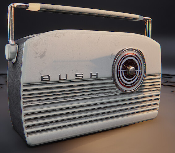 ArtStation - Bush TR82 Radio