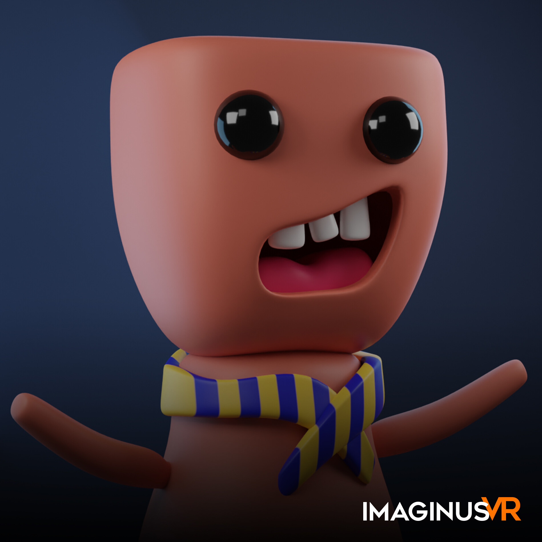 ArtStation - 3D model "Mr. finger"