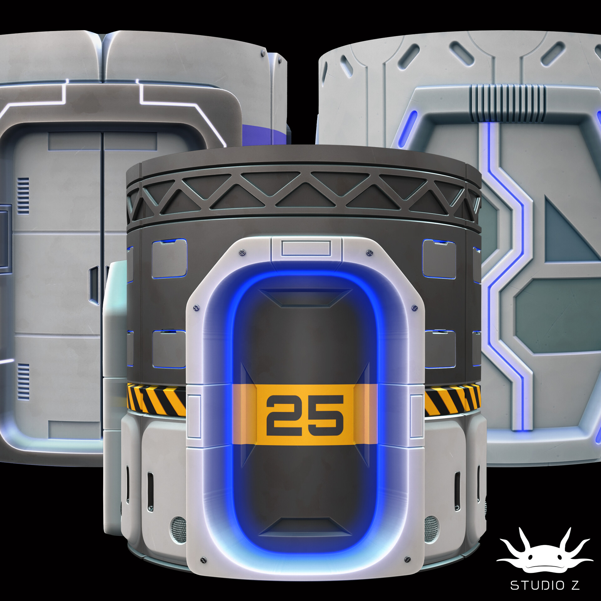 ArtStation - Studio Z Material Library : 8 Doors
