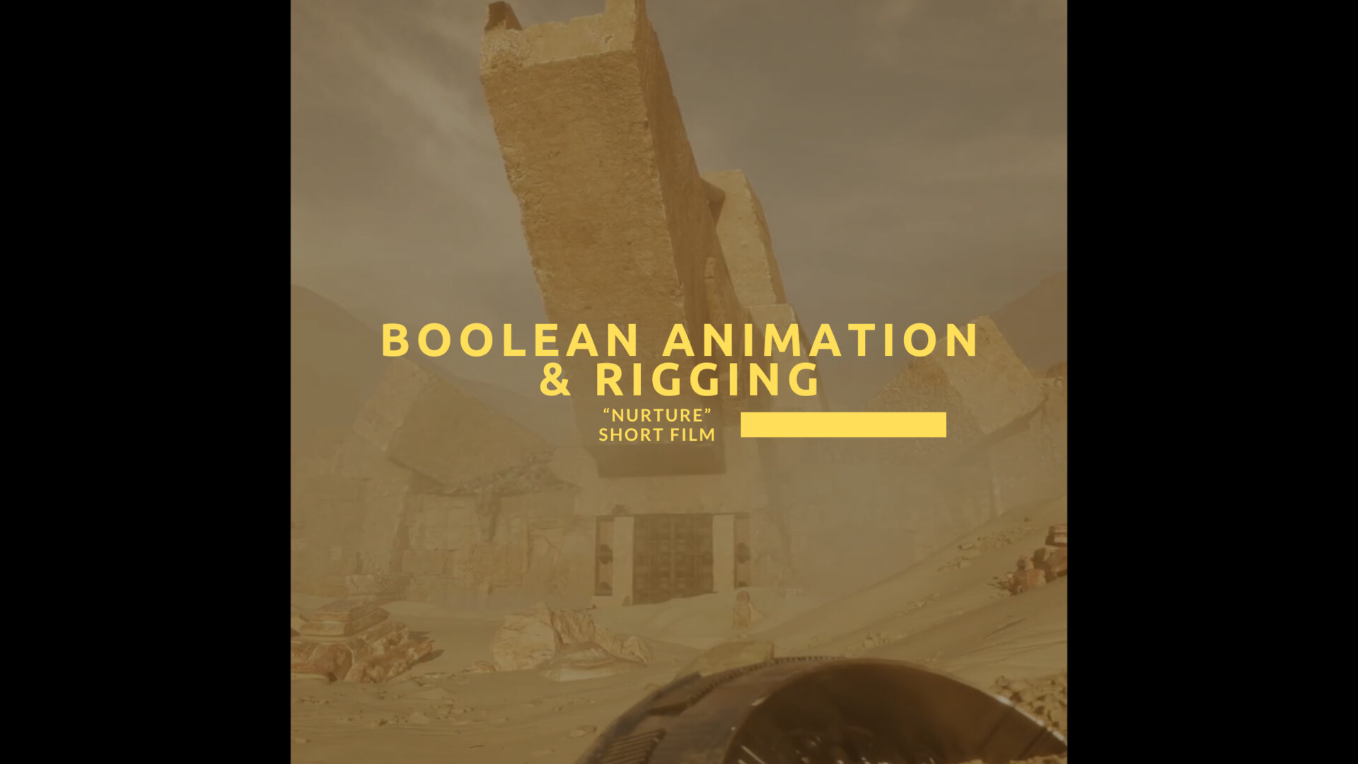 ArtStation - Boolean animation & rigging