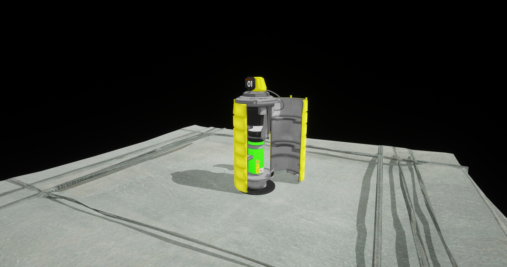 ArtStation - ZZ Grenade - Cell Shaded