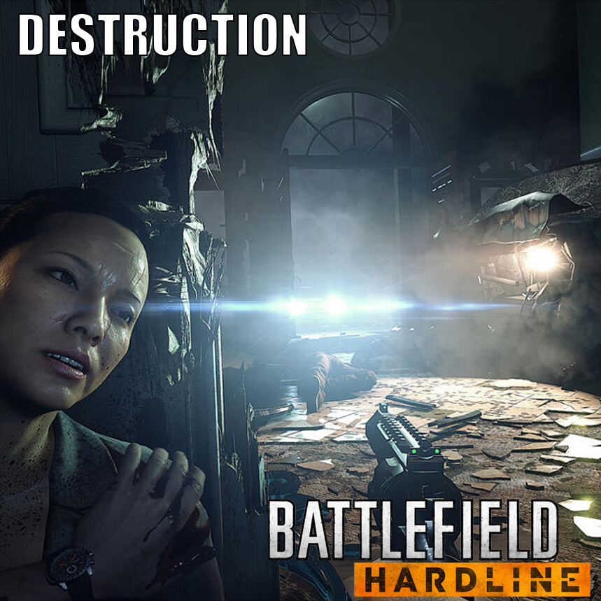 ArtStation - Battlefield Hardline Destruction