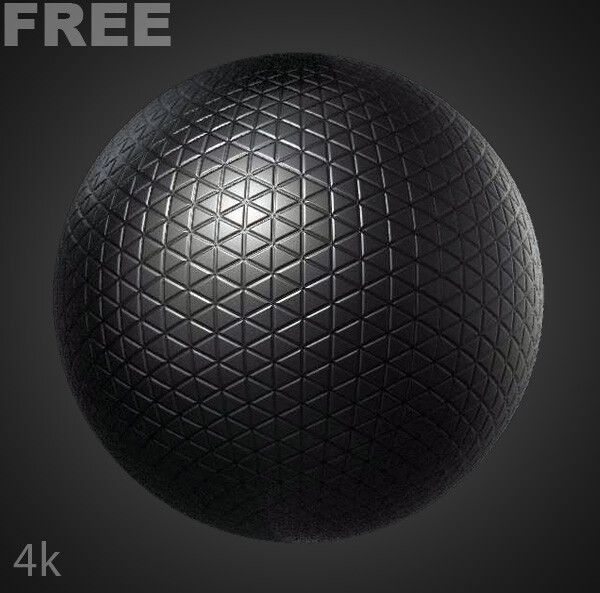 PBR Textures Free Download - Triangle Pattern Rubber 3D Texture ...