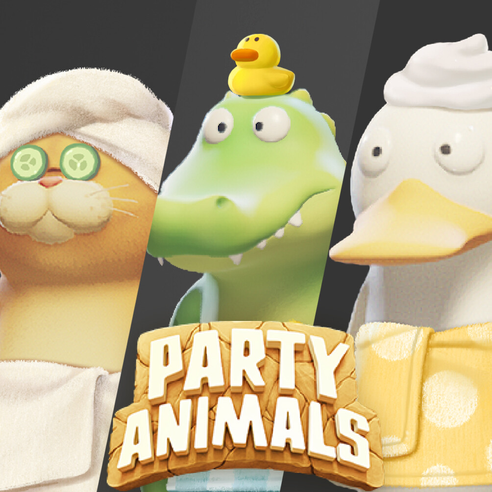 ArtStation - Skin concept for Party Animals' DLC