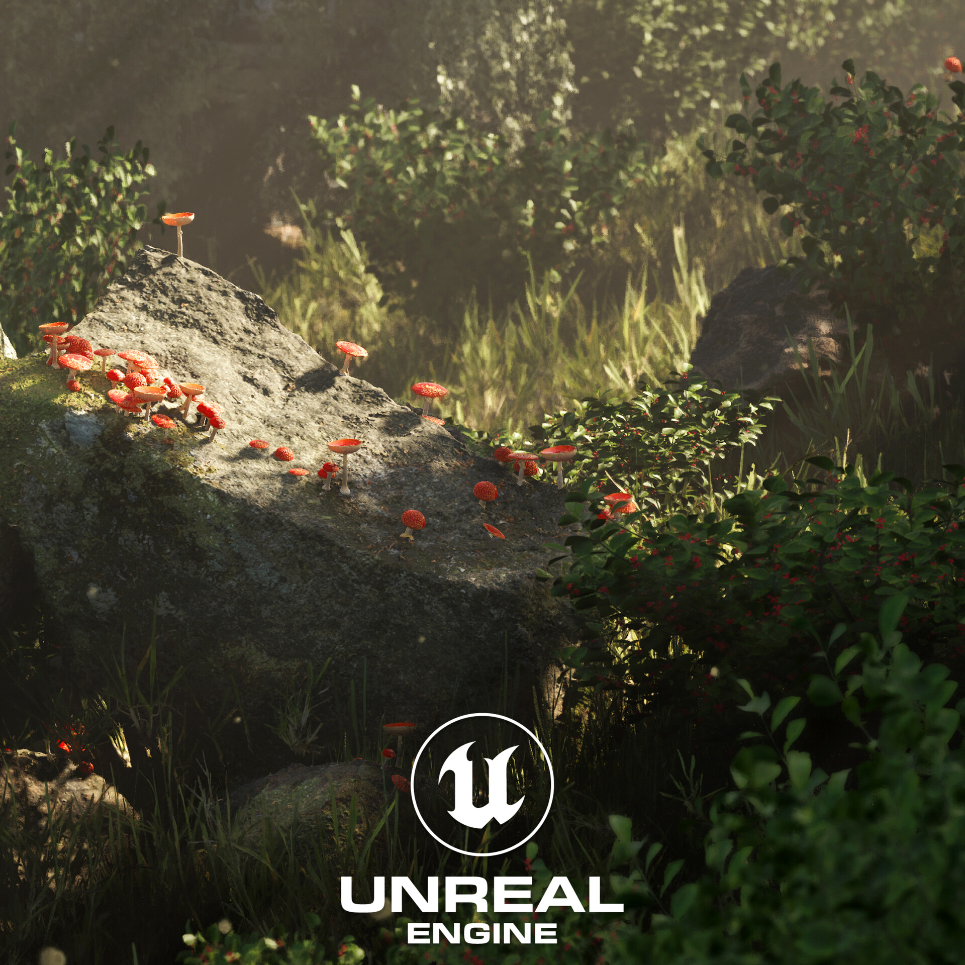 ArtStation - Forest Environment - PCG in UE5