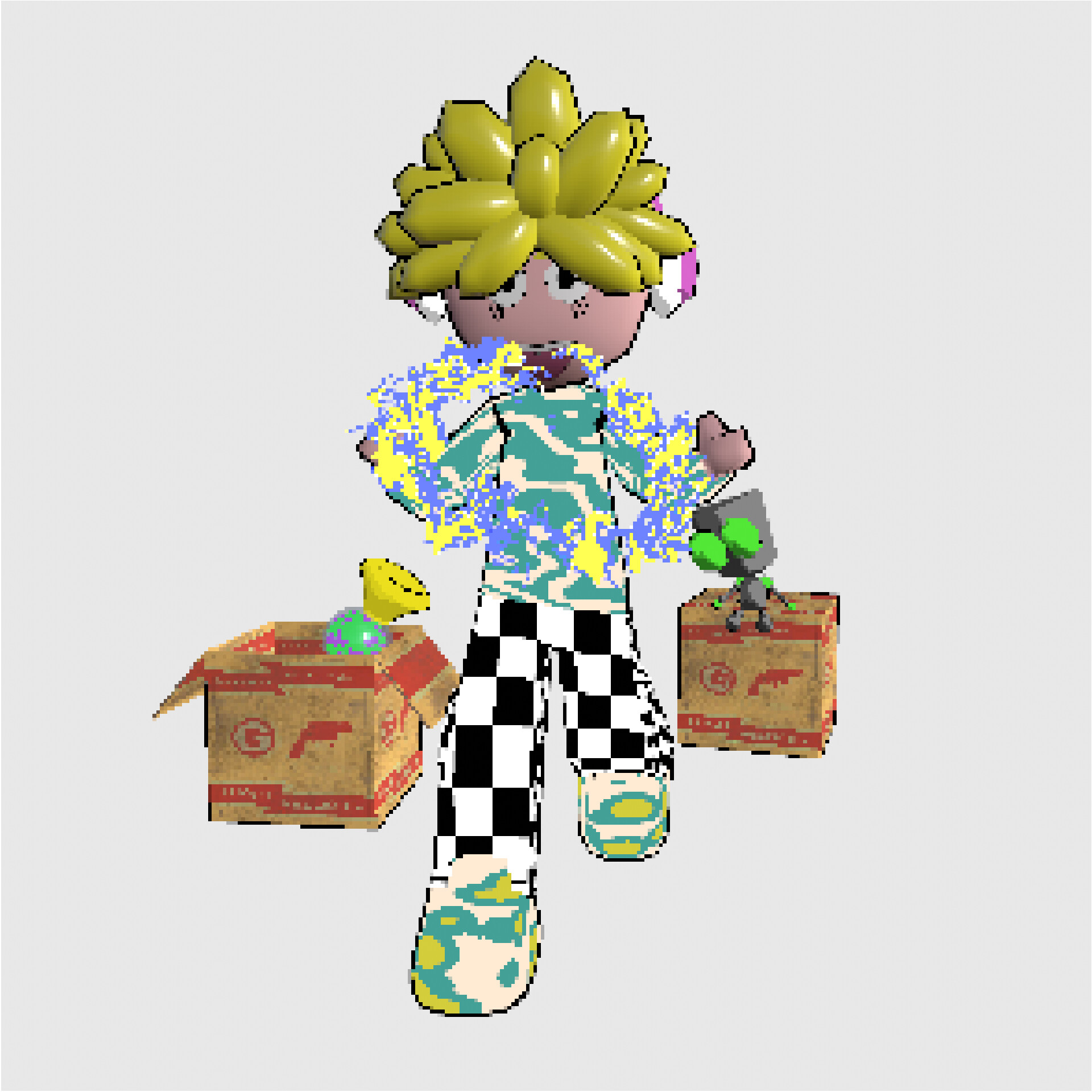 ArtStation - lemonswce's energy ring ..zz Z.!!