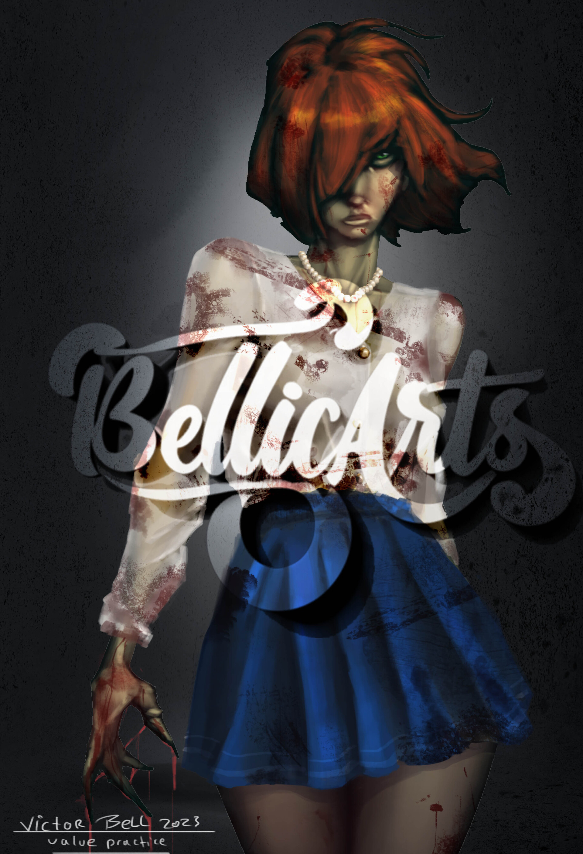 ArtStation - Value practice Cui Fengwei