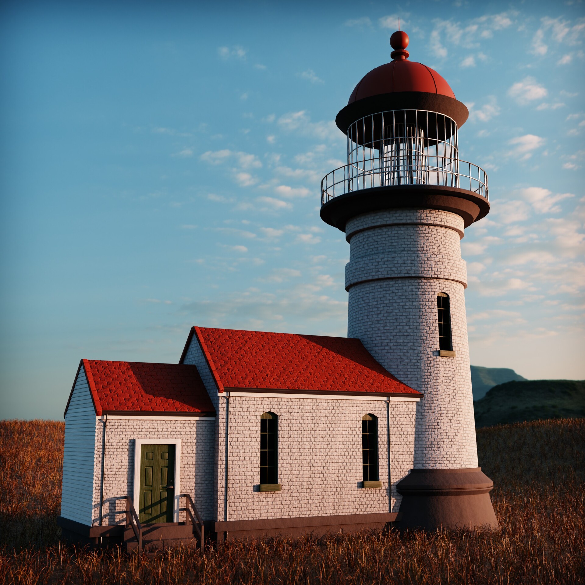 ArtStation - Lighthouse (Blender Tutorial Series)