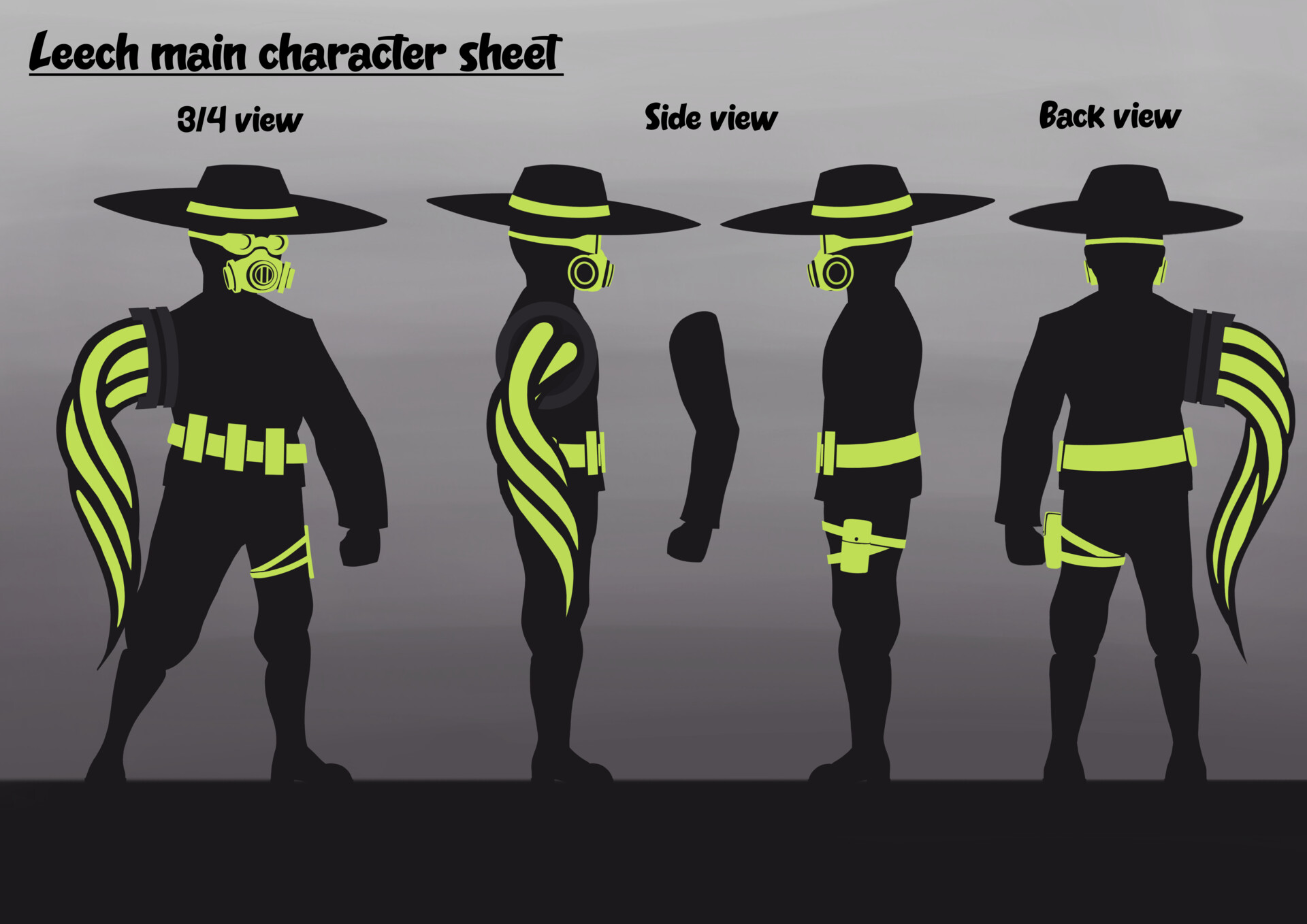 ArtStation - Leech game character design