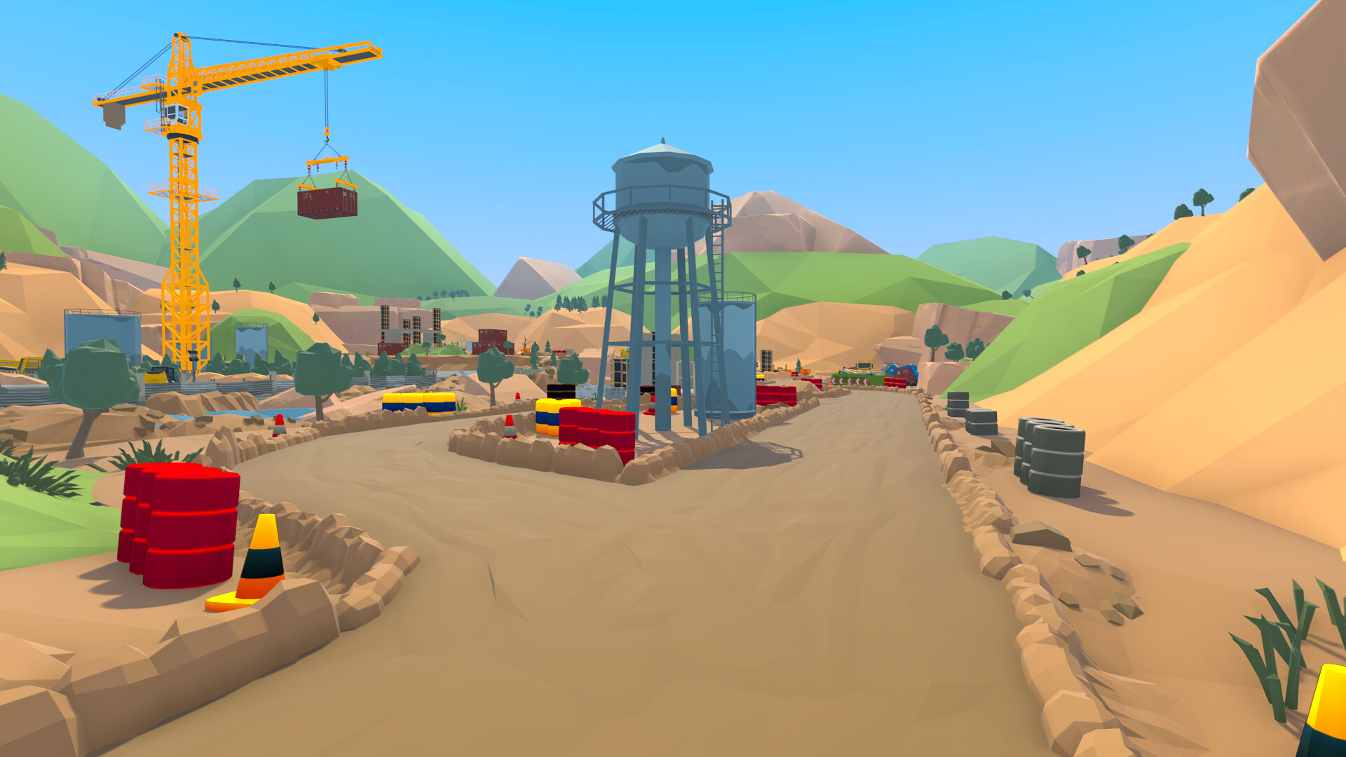 ArtStation - RACE GAME LEVEL DESIGN-1