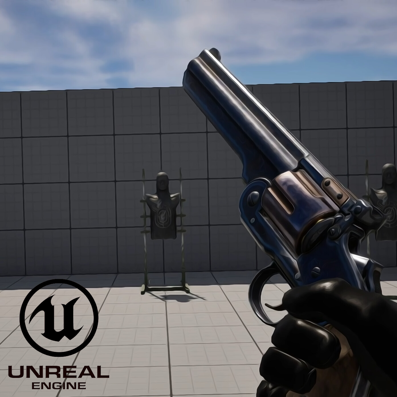 ArtStation - Revolver Animations for UE5