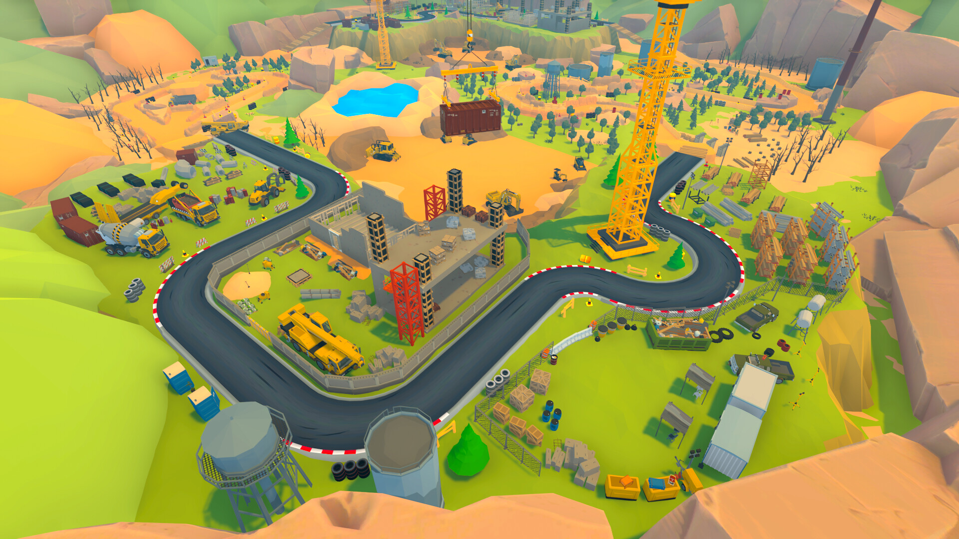 ArtStation - RACE GAME LEVEL DESIGN-2