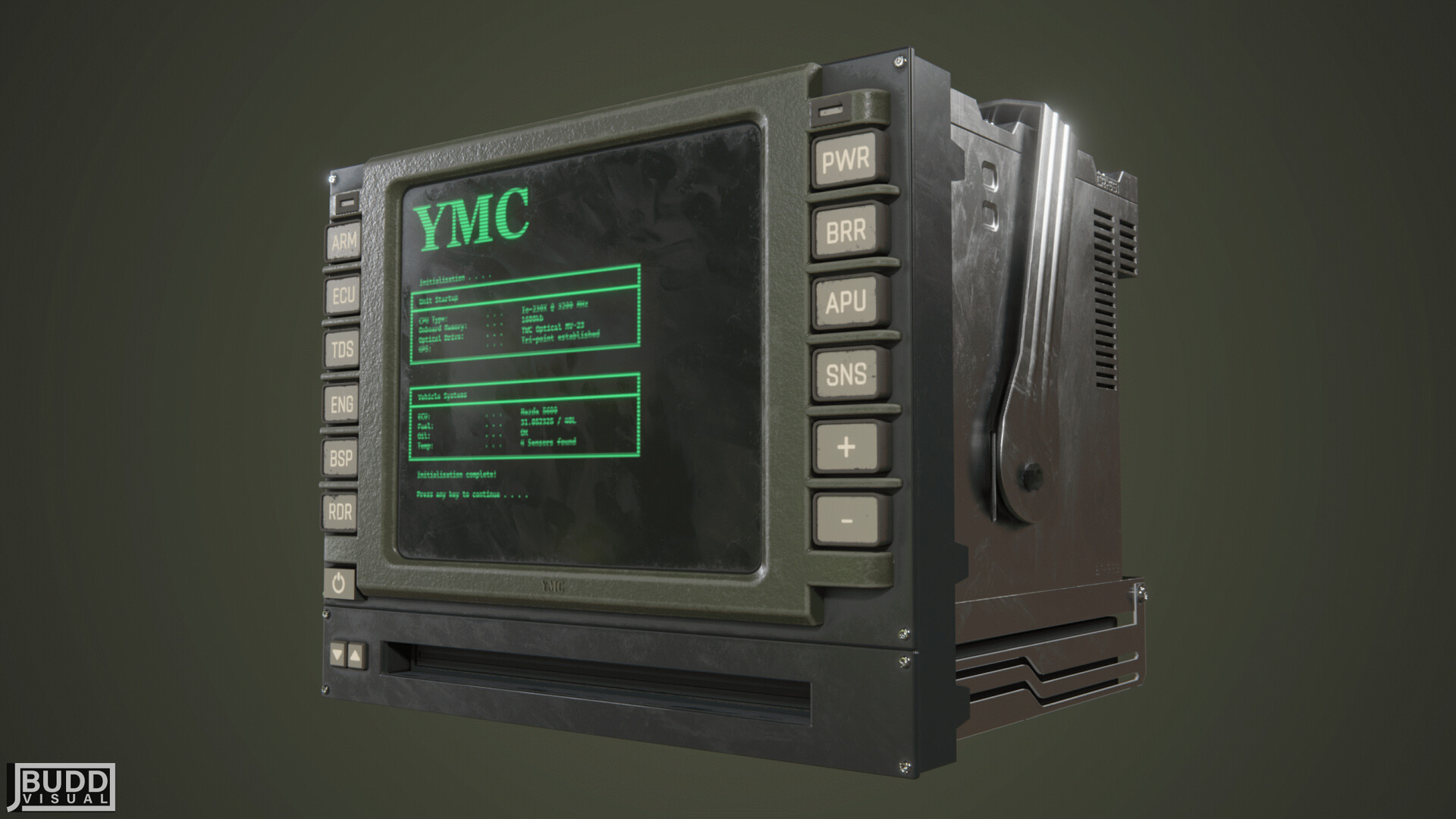 ArtStation - Retro Head-Unit