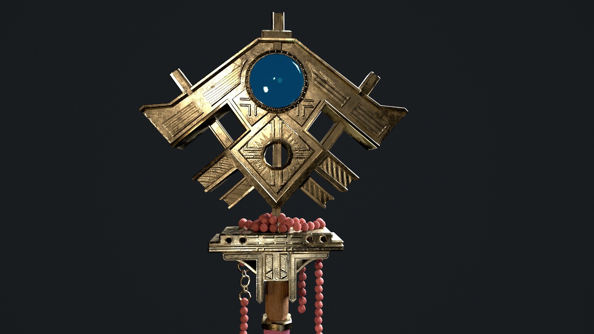 ArtStation - 2D to 3D Weapon Design