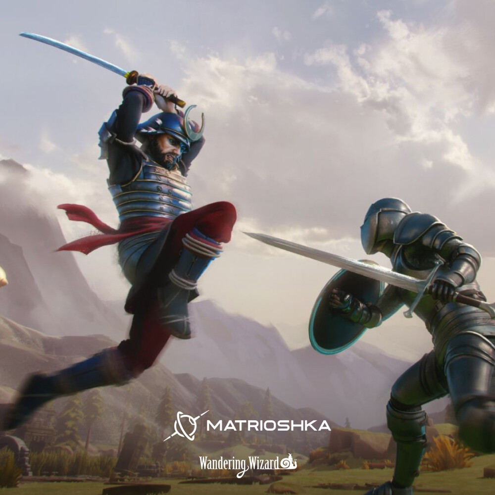 ArtStation - Matrioshka Games - Key Art