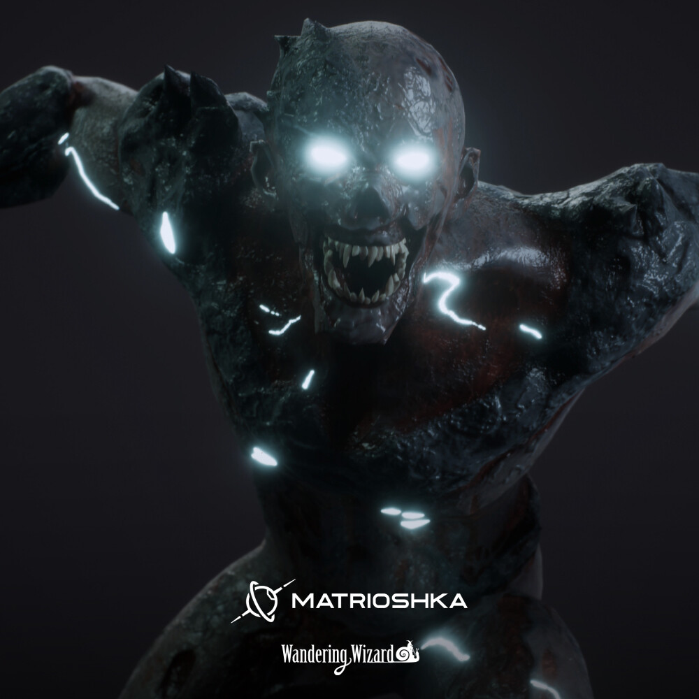 ArtStation - Matrioshka Games - Corrupted Zombie