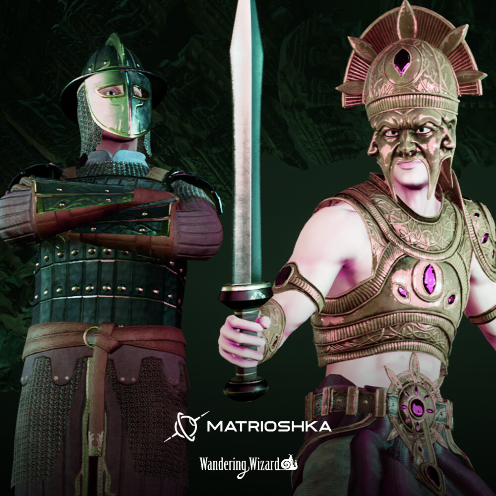 ArtStation - Matrioshka Games - Characters