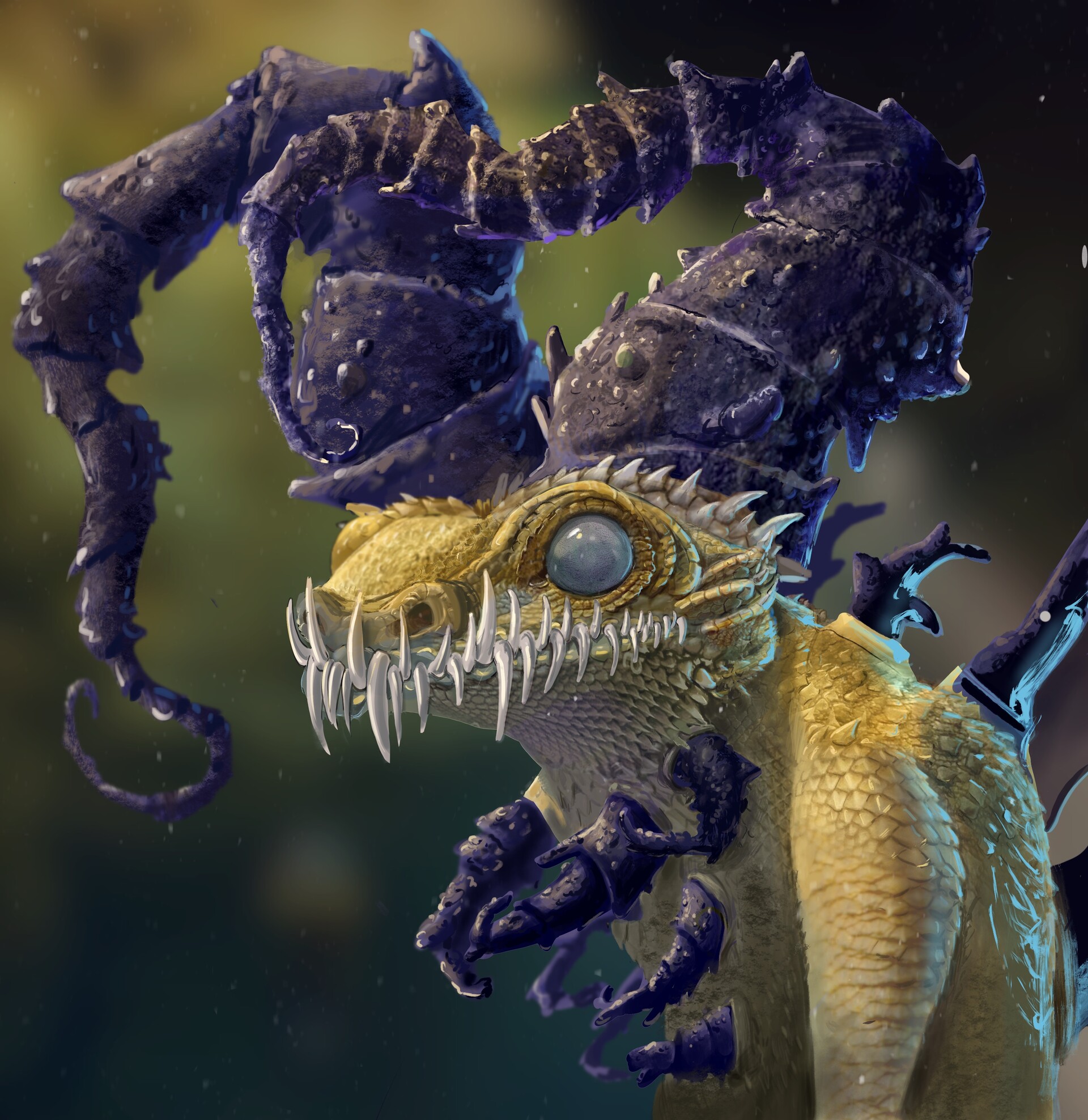 ArtStation - underground creature