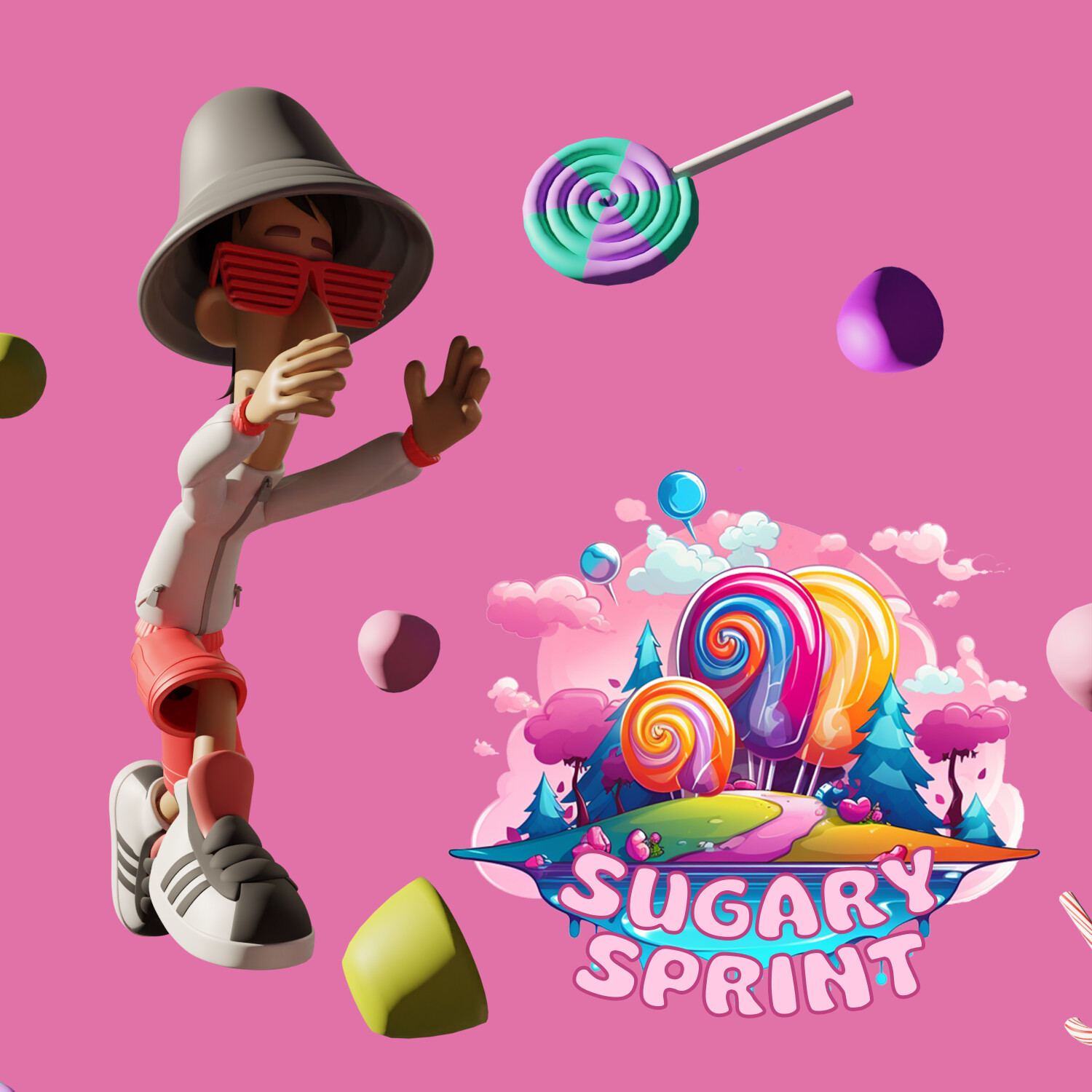 ArtStation - Sugary Sprint - Animation Project