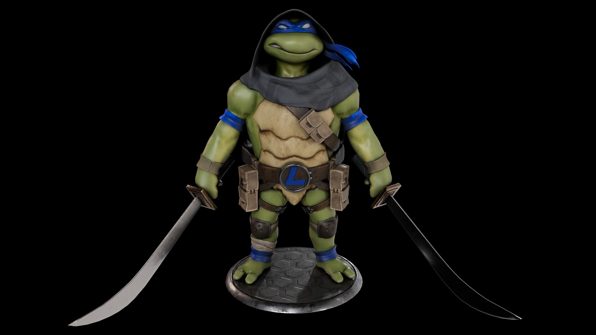 ArtStation - Ninja Turtle - Leonardo