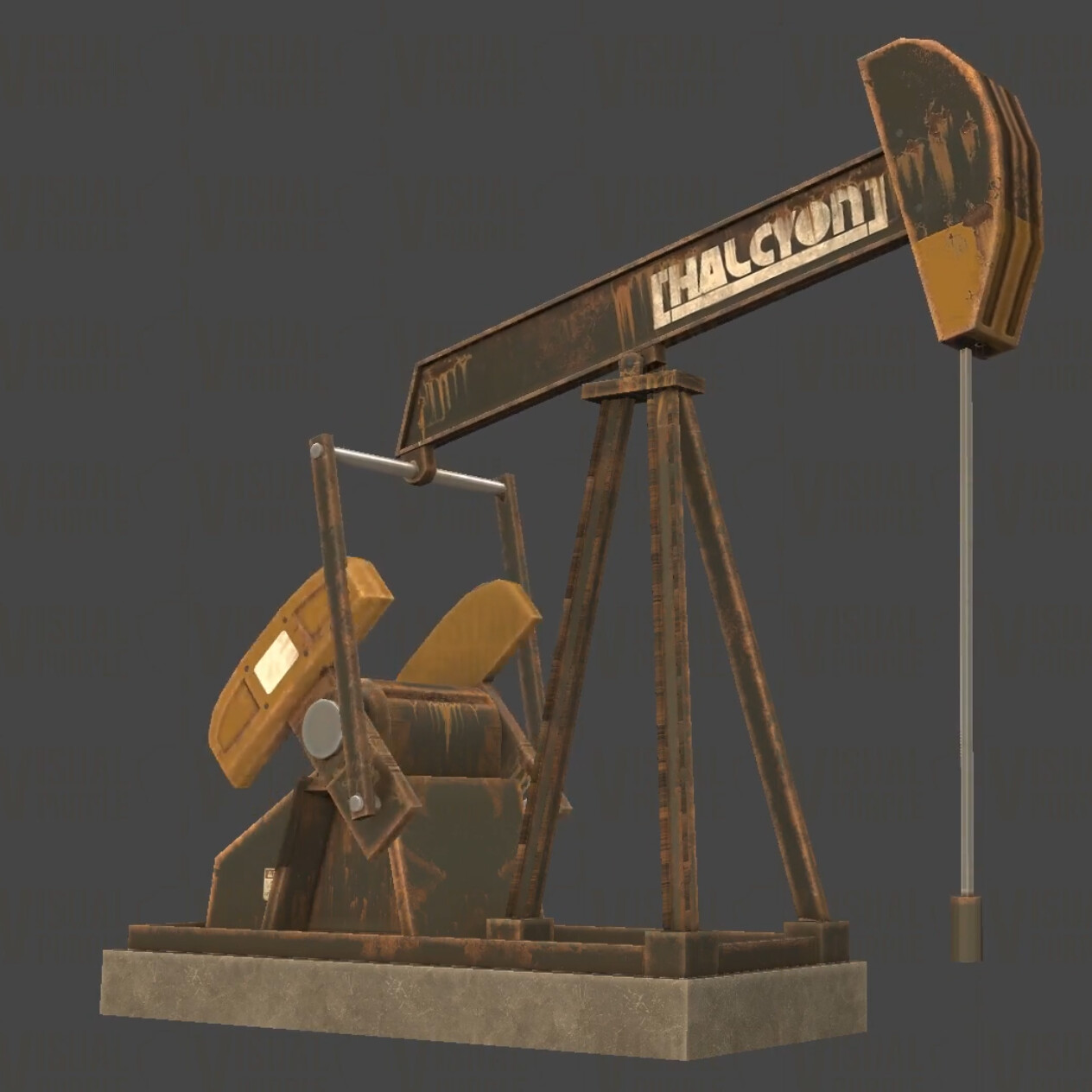ArtStation - Pump Jack Rig