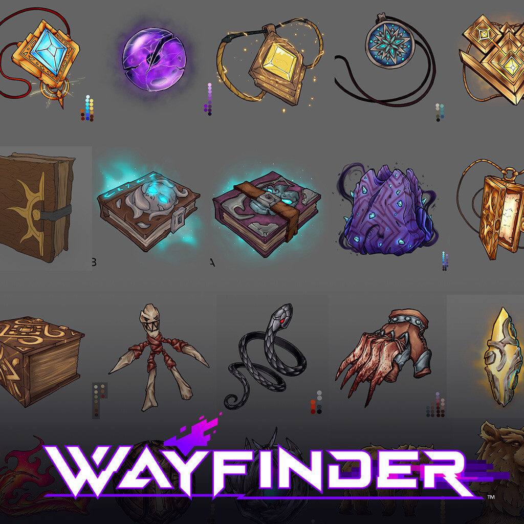 ArtStation - Wayfinder - UI Icons