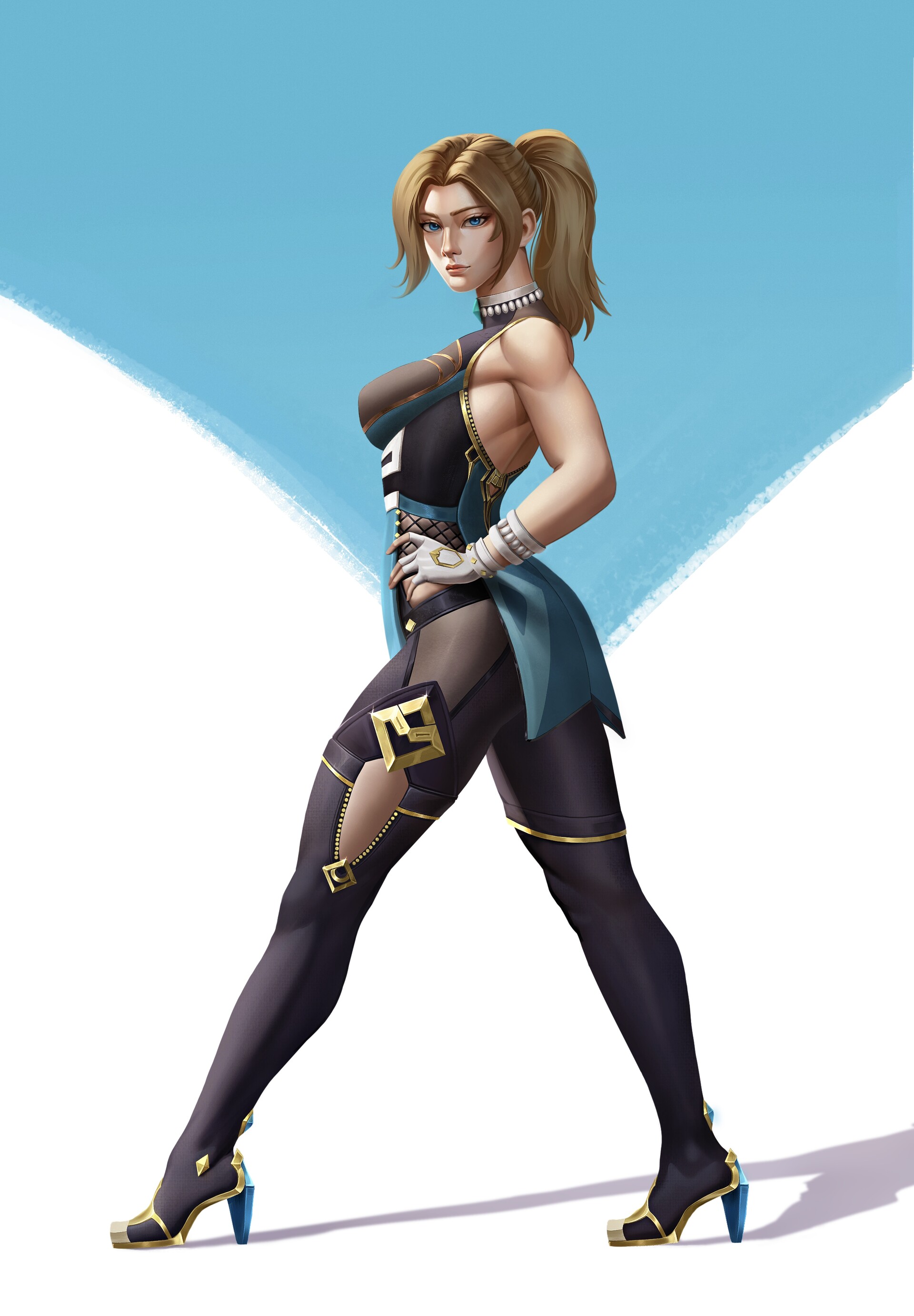 ArtStation - DND Kitsune OC - commission