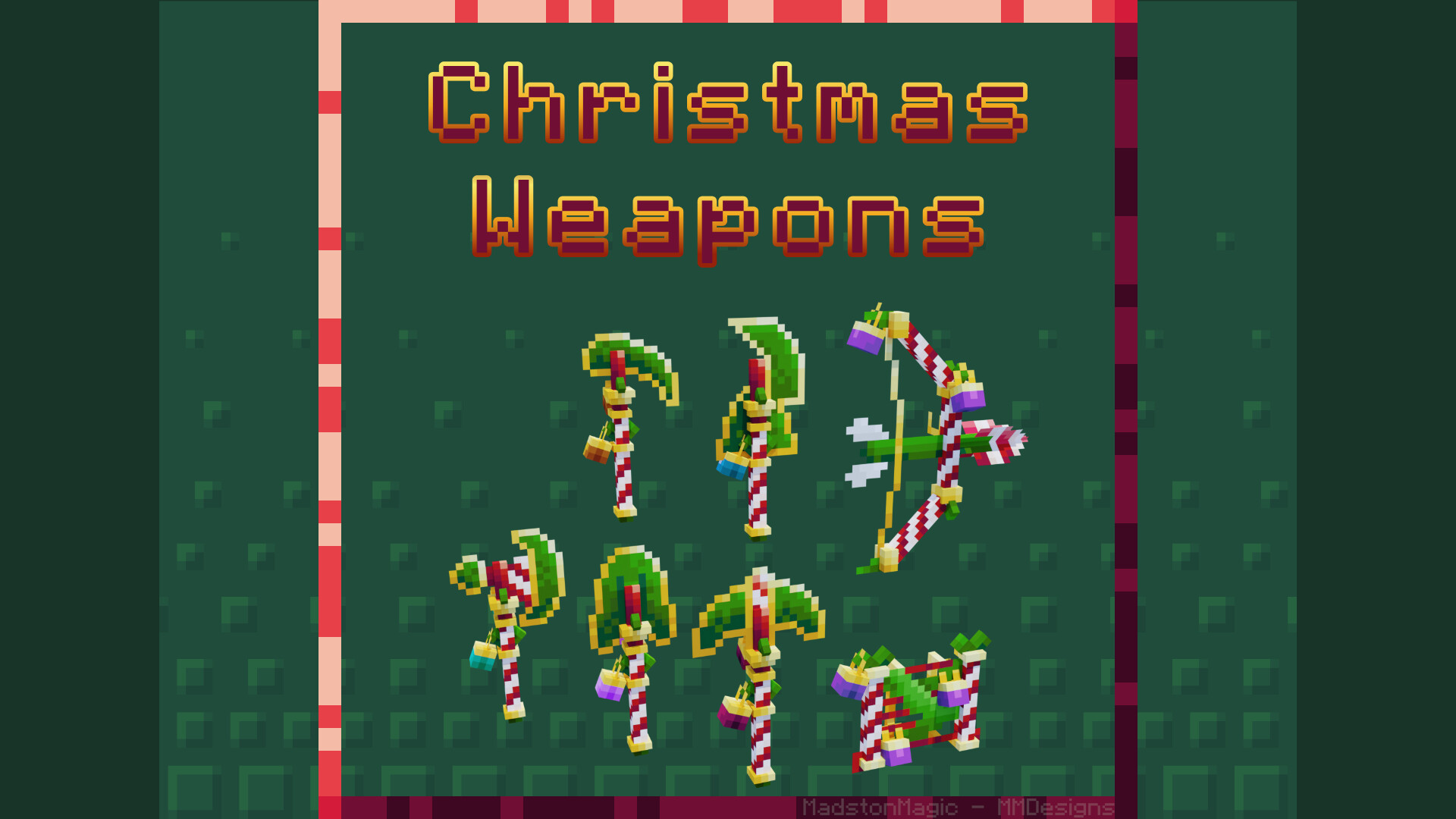 ArtStation - MMD | Christmas Weapons and Tools