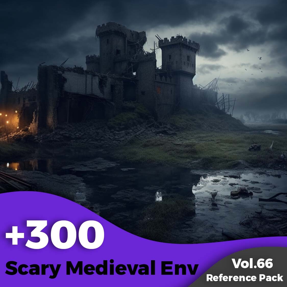 ArtStation - +300 Scary Medieval Environment Concept (4k) | Vol_66