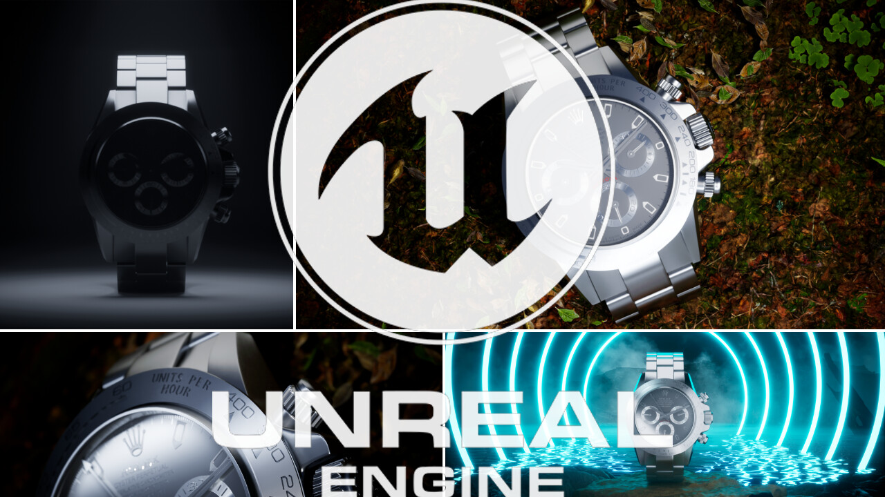 ArtStation - Cinematic Watch-Rolex