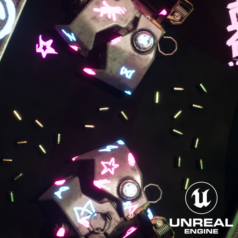 ArtStation - Arcane - JinX Room - Unreal Engine 5