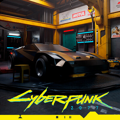 ArtStation - Cyberpunk 2077 - Thorton Galena "Rattler" Fan remake