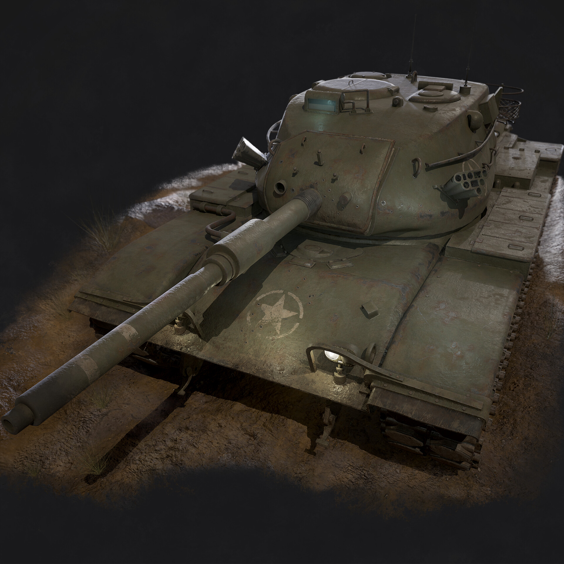 ArtStation - M60 Patton Tank