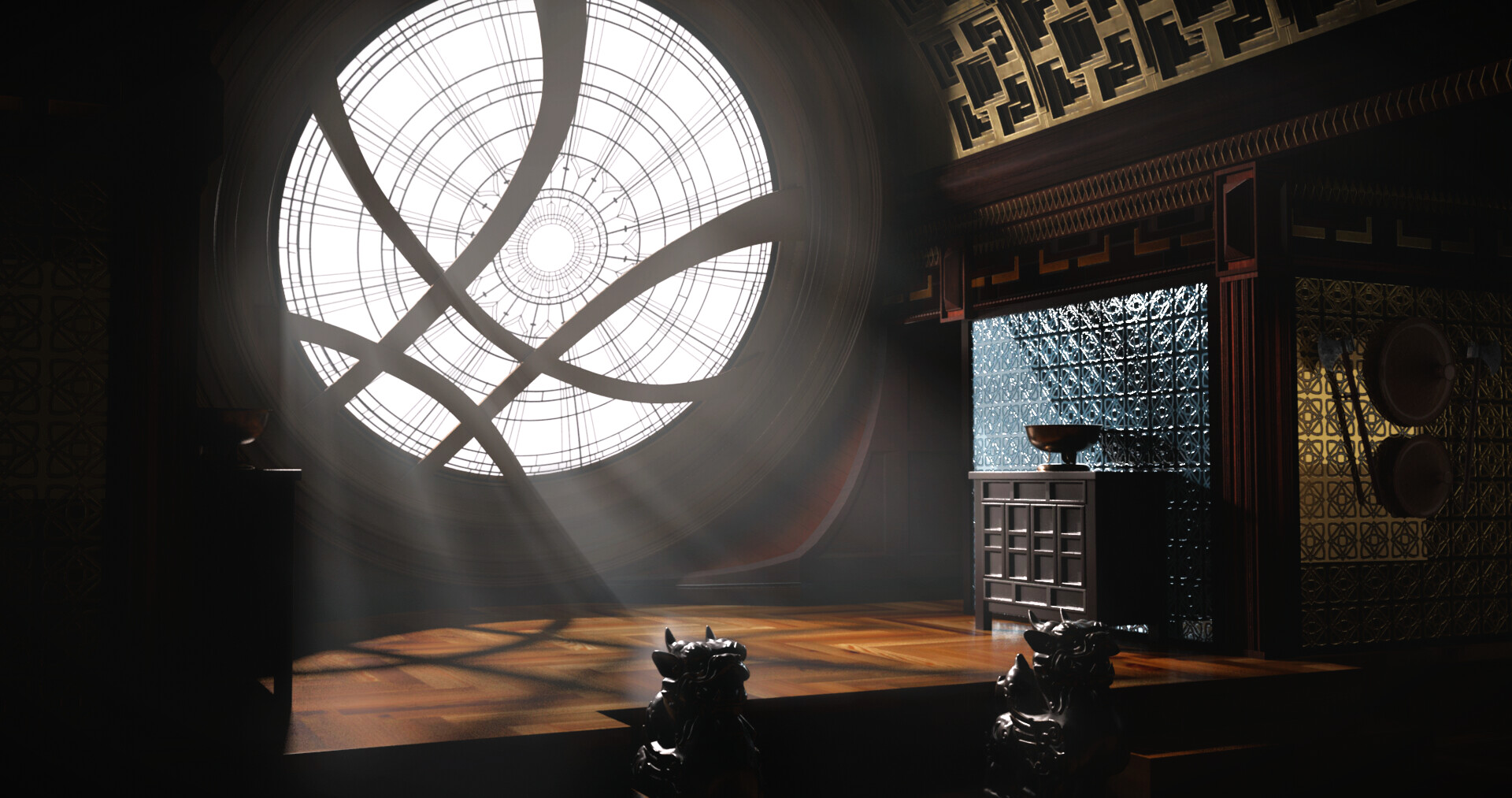 ArtStation - Dr Strange's Sanctum Sanctorum