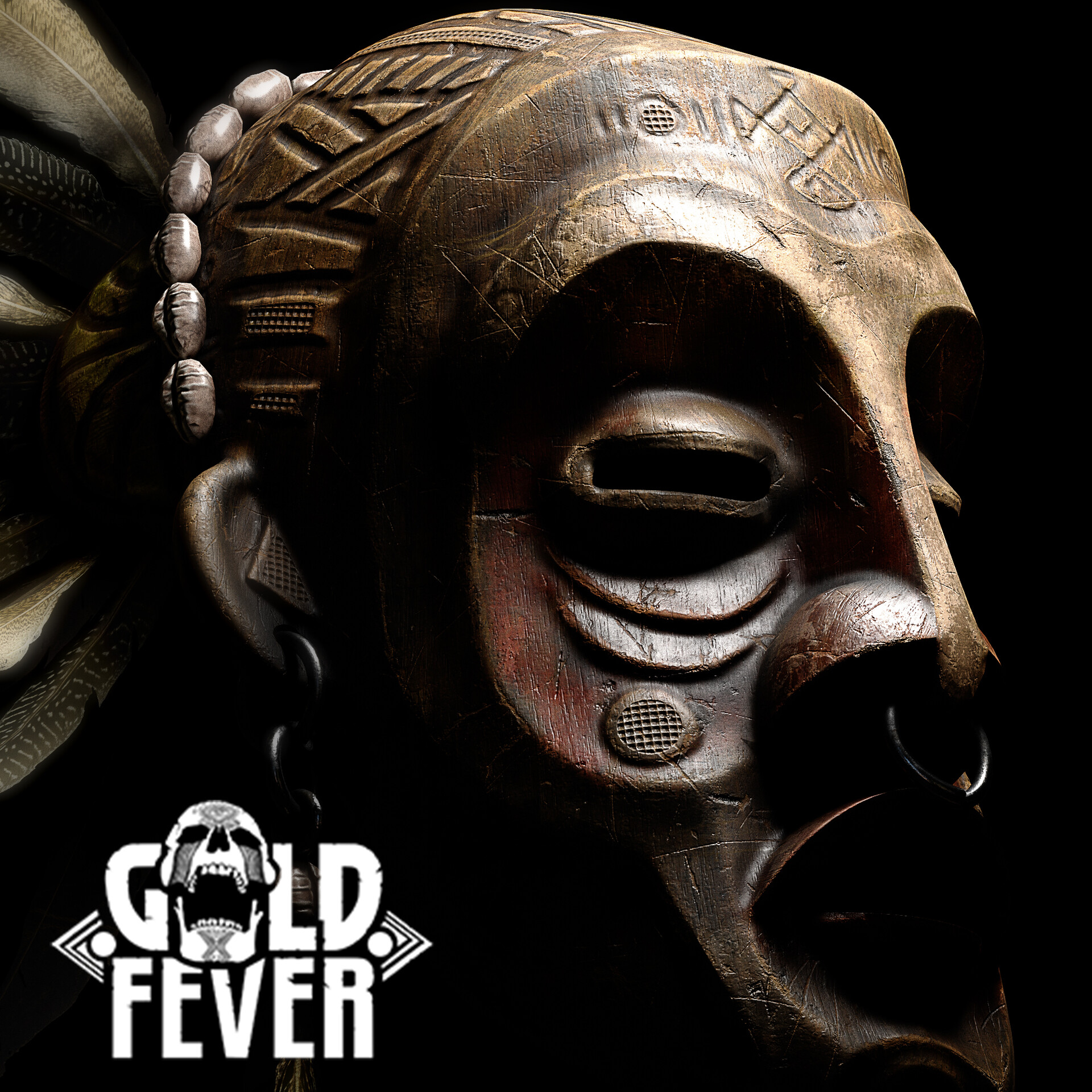 ArtStation - Tribal Mask II