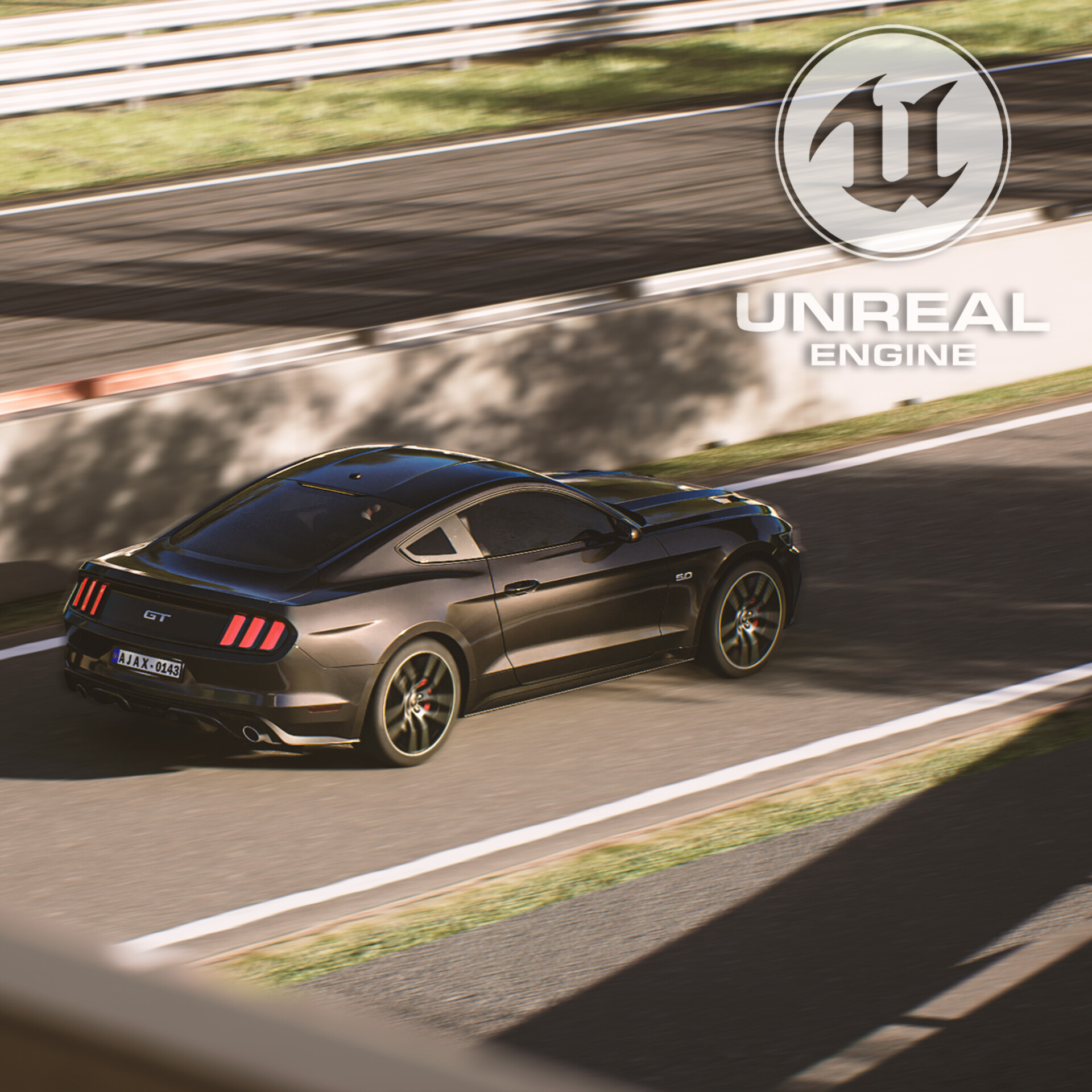 ArtStation - The Beast "Mustang GT 5.0L v8" | Unreal Engine 5
