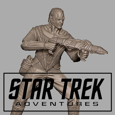 ArtStation - Star Trek Adventures - Print At Home - Cardassian Soldier