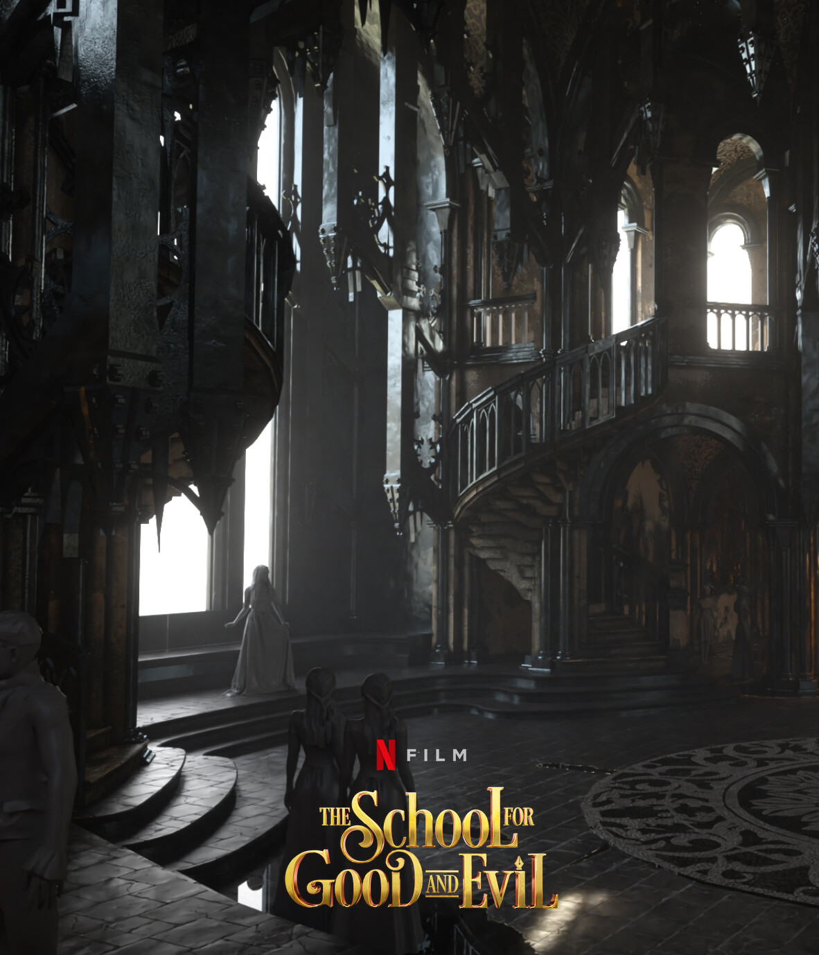 ArtStation - 360 view, Main Hall of Evil School