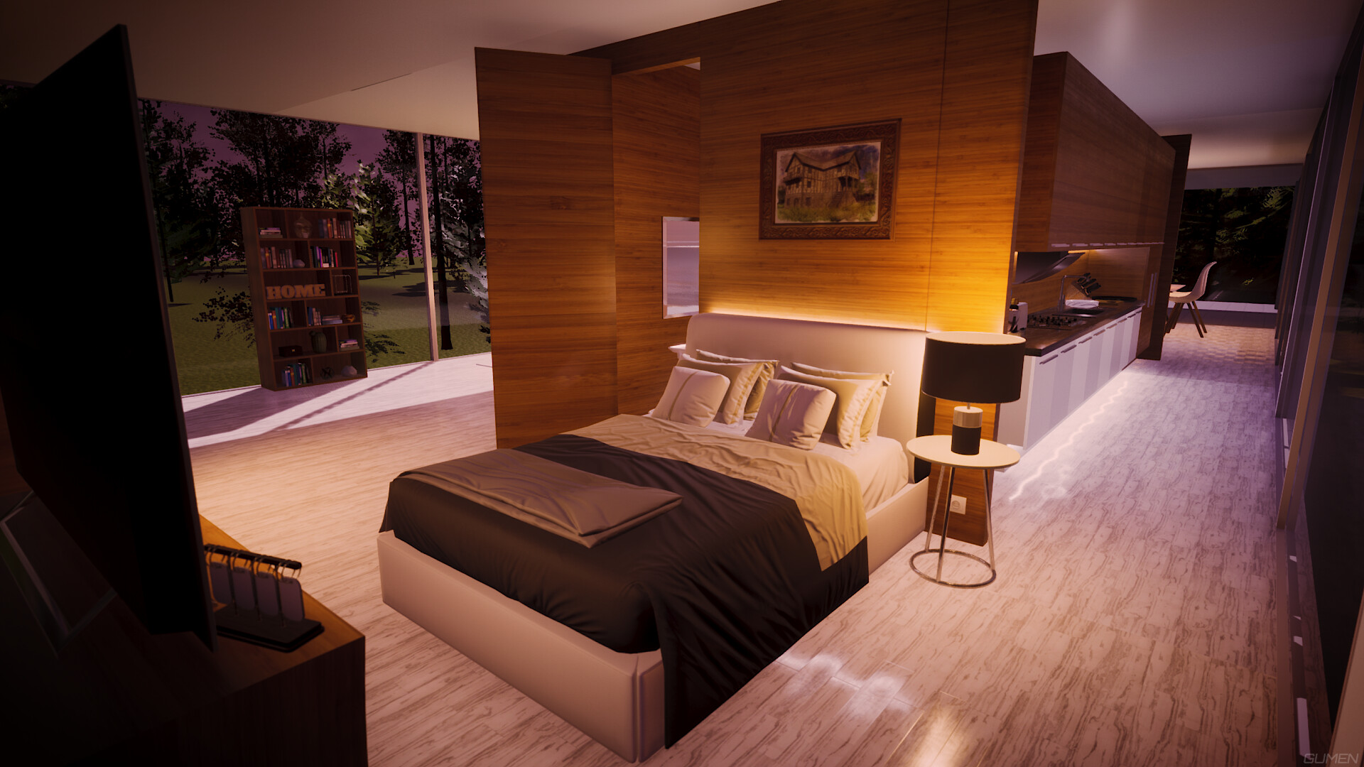 ArtStation - Casa Farnsworth